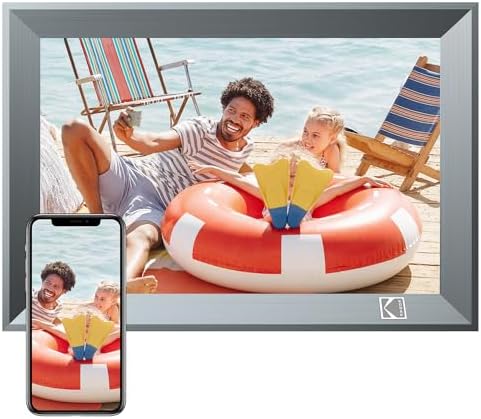 Amazon.com : KODAK Digital Photo Frame 10.1 inch with WiFi, WiFi ...