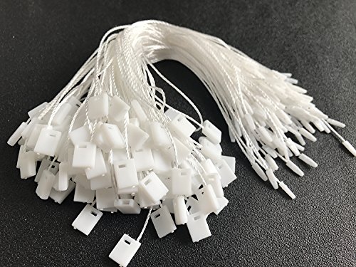 Buy 950 PCS White String Hang Tag Fasteners CSC@C White Nylon String ...