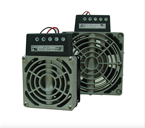 BEEHE Fan Forced Enclosure Heater 410W, 240V, Model #BSAFH01.1.A240.410 ...