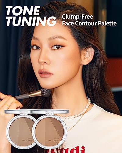 HOLIKA HOLIKA Tone Tuning Shading Contour Palette with Double Ended ...