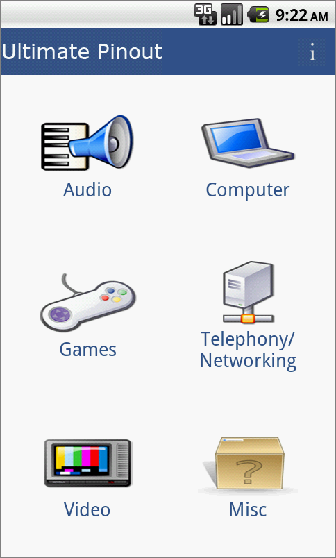 Ultimate Pinout - App on Amazon Appstore