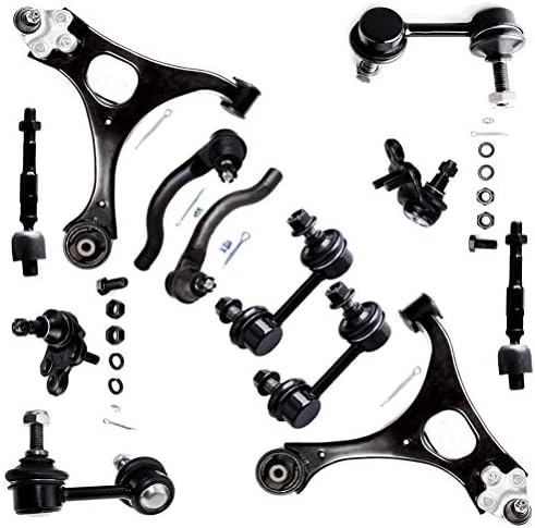 Amazon.com: SCITOO 12-PC Suspension Kit Replacement fit for Honda Civic ...