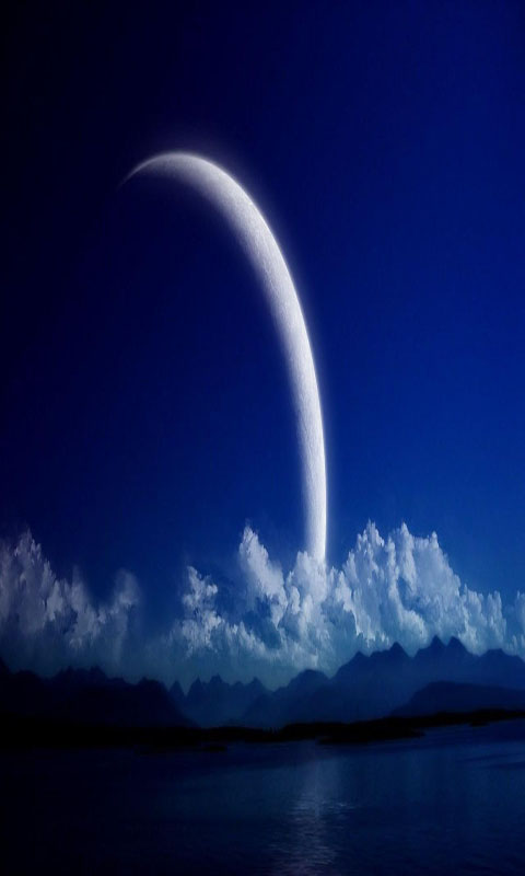 Real Time Moon Wallpaper