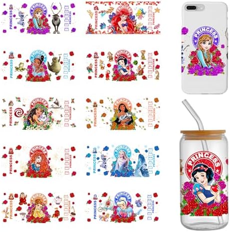 Amazon.com: UV DTF Cup Wrap Transfer Stickers for Glass, 10 Sheets Male ...