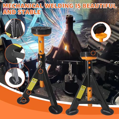 Snapklik.com : BESTOOL Jack Stands 4 Ton, Jack Stand