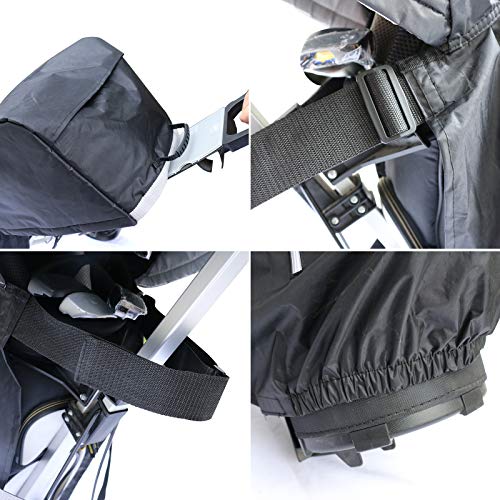 Snapklik.com : Golf Bag Rain Protection Cover For Golf Push Carts