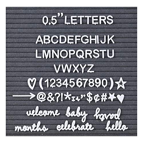 Snapklik.com : Veskaoty 1/2 Inch Letters For Felt Letter Boards,362 Pcs ...