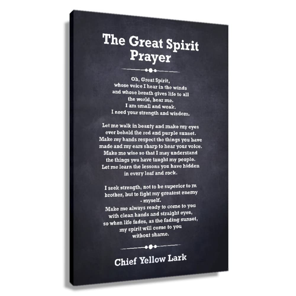 Native American Prayers For Strength Great Spirit Prayer Long Sleeve