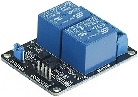 Generic 5V 10A 2 Channel Relay Module Shield for Arduino ARM PIC AVR ...