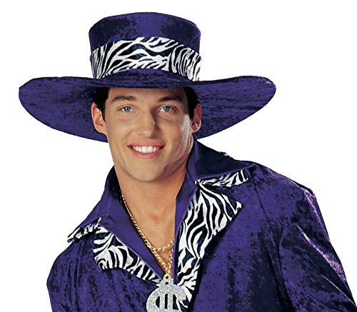 Purple Pimp Hat - Big Poppa : Amazon.in: Clothing & Accessories
