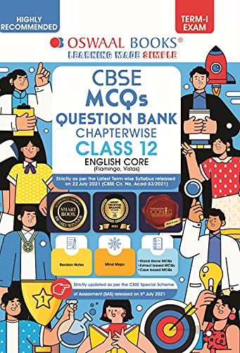 Oswaal CBSE MCQs Question Bank Chapterwise For Term-I, Class 12 ...