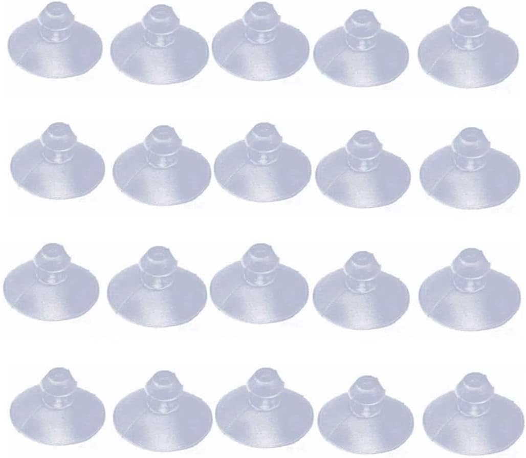 Amazon.com: 20 Pack Suction Cups for Glass Plastic Sucker Plastic ...