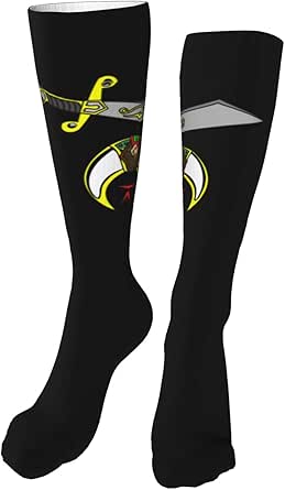 Amazon.com: KATAKU Masonic Shriner Socks for Women Soft Warm Long Socks ...