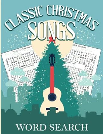 Classic Christmas Songs Word Search: Crosswords With Classic Songs For ...