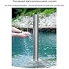 Amazon.com: Freestanding Garden Water Column with Outdoor Hose Stand ...