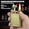 Amazon.com: CHOICEDC Vintage Trench Lighter, Permanent Match, Cool Pipe ...
