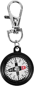 BRIGHTFUFU Keychain Compass for Hiking and Outdoor Survival Lightweight ...
