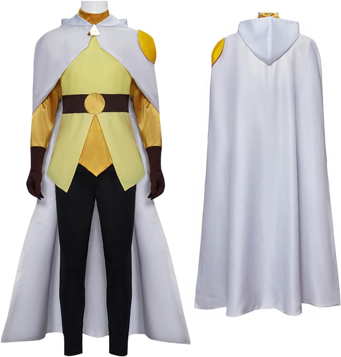 Amazon.com: Vioyrie Adult Owl House Hunter Cosplay Golden Guard Costume ...