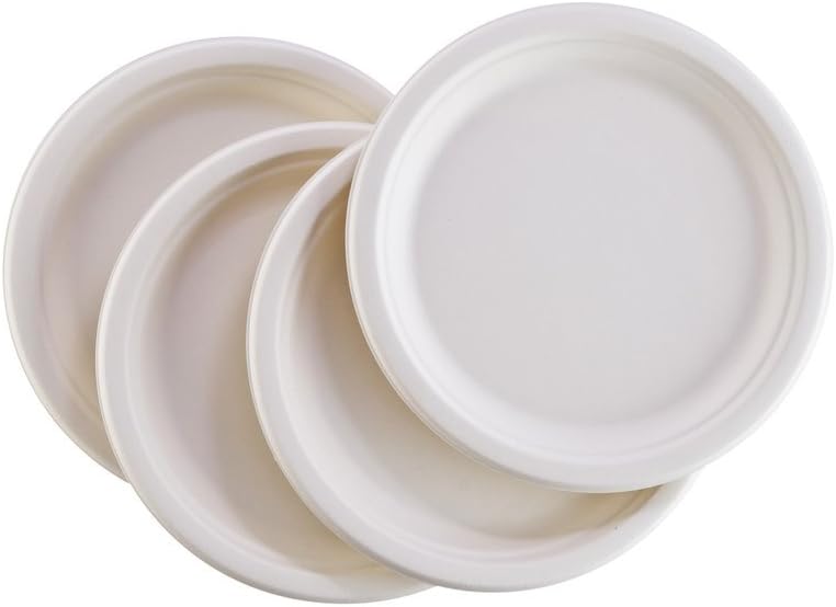 50 PCS PACK ECOWISE 10″ INCH EXTRA STRONG DISPOSABLE PLATES ...