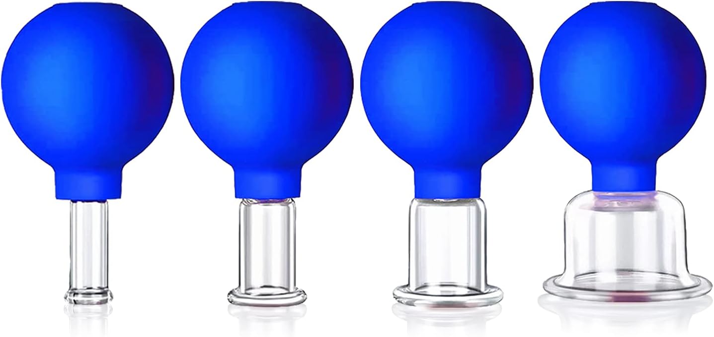Amazon.com: Nuanchu Cupping Cup Set, Glass Face Cupping Cup Silicone ...
