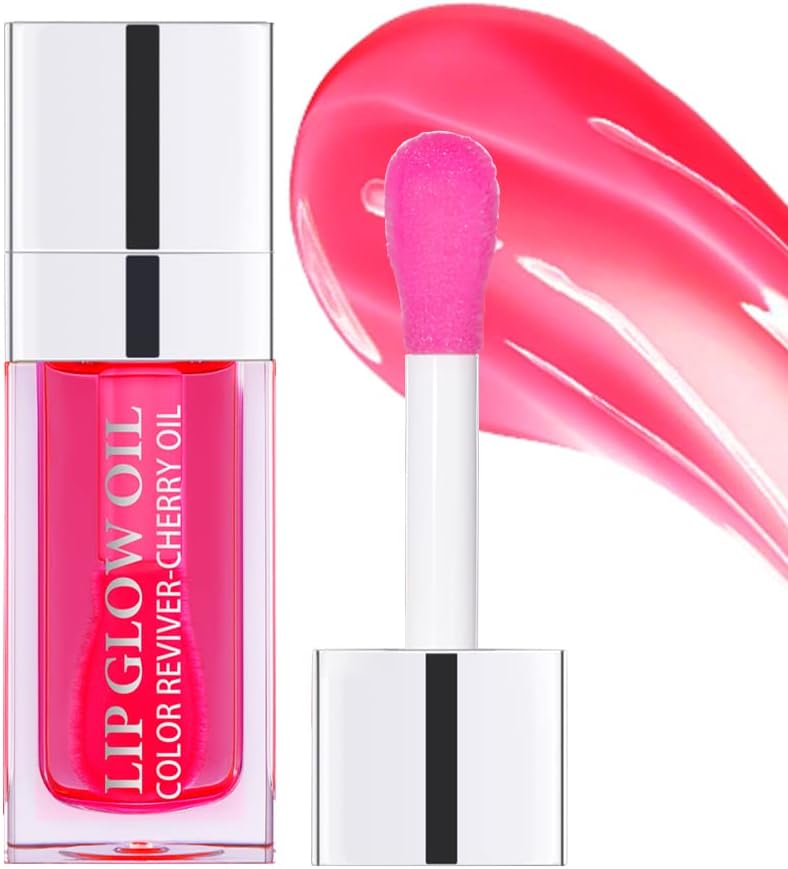 Amazon.com: Eliversion Hydrating Lip Glow Oil, Moisturizing Lip Oil ...