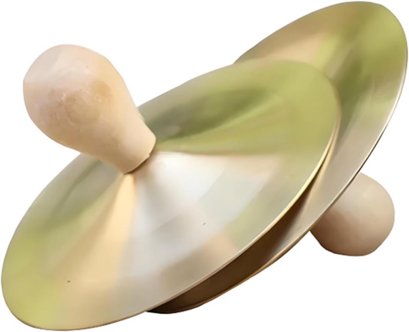 Amazon.com: 1 Pair Fine Polished Finger Cymbals for Kids, 3.5" Wooden ...