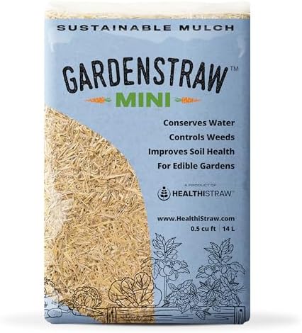 Amazon.com : HealthiStraw GardenStraw Mini, 0.5 cu ft (4 lbs) – All ...