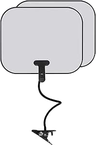 Amazon.com: 2 PCS Laptop Sun Shade with 1 Flexible Clip Stand ...