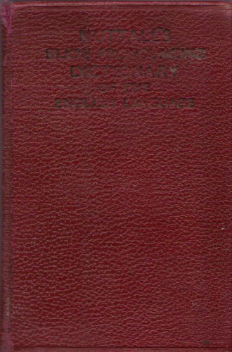Nuttalls Bijou Pronouncing Dictionary Of The English Language.: Amazon ...