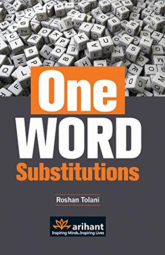 Buy One word substitution Book Online at Low Prices in India | One word ...
