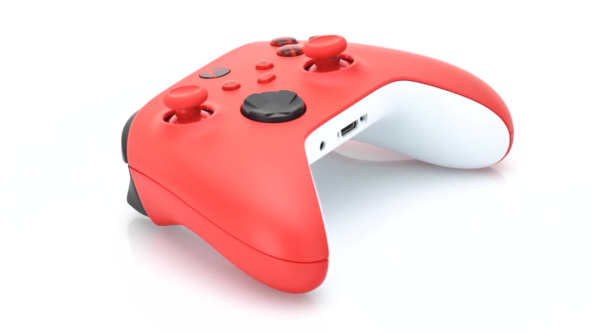 Xbox Wireless Controller – Pulse Red + Xbox Stereo Headset