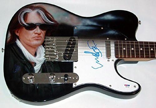 Aerosmith Autograph Joe Perry Signed Airbrush Guitar &Proof PSA ...