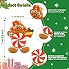 Amazon.com: 12pcs Gingerbread Ornaments for Christmas Tree Decorations ...