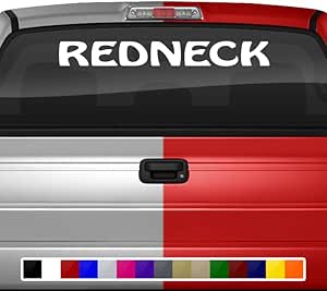 Amazon.com - Sticky Creations Redneck Windshield Decal Sticker Vinyl ...