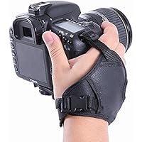 Leather Hand Grip Wrist Strap for Camera SLR DSLR (Hand Grip Wrist ...