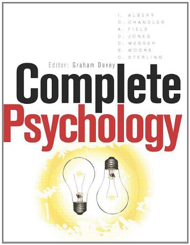 Amazon.com: Complete Psychology: 9780340815687: Chandler, Chris, Jones ...