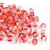 Amazon.com: 60 Pieces Crystal Cube Beads – 6mm Clear Glass Faceted ...