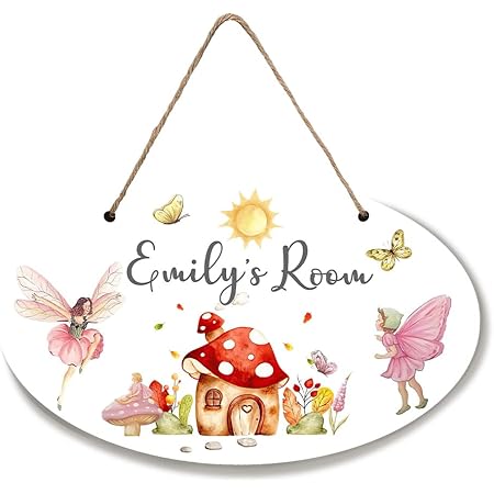 Amazon.com: Custom Kids Door Sign Personalized Kid's Name Room Sign ...