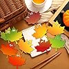 Amazon.com: Eaasty 200 Pcs Fall Paper Leaves Cutouts for Bulletin Board ...