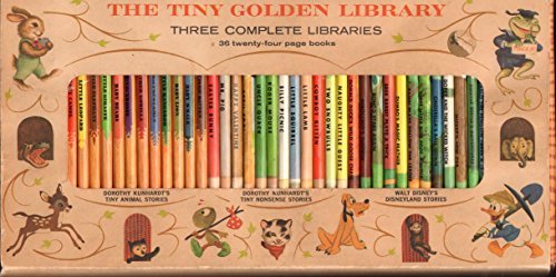 The Tiny Golden Library Three Complete Libraries 36 Twenty-four Page ...
