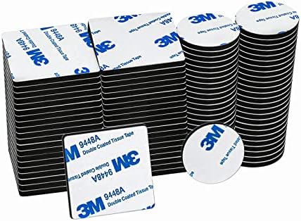 90 Pcs Double Sided Sticky Pads,Waterproof Double Sided Tape Heavy Duty ...