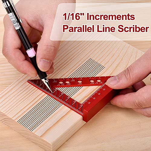 Small Square Tool Metric with 0.7mm Mechanical Pencil Fixed Miter Angle ...