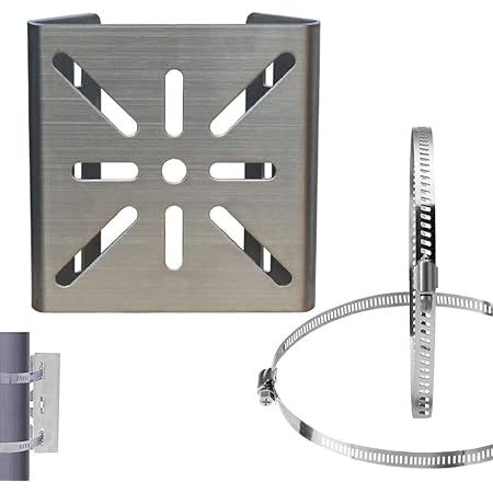 Amazon.com: Security Camera Wall Mounting Bracket Universal Post Pipe ...