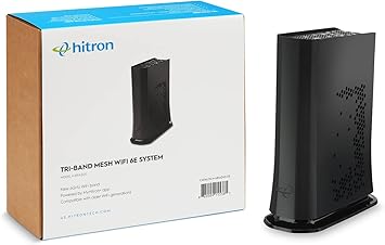 Amazon.com: Hitron ARIA3411 Tri-Band Mesh WiFi 6E System | Replace ...