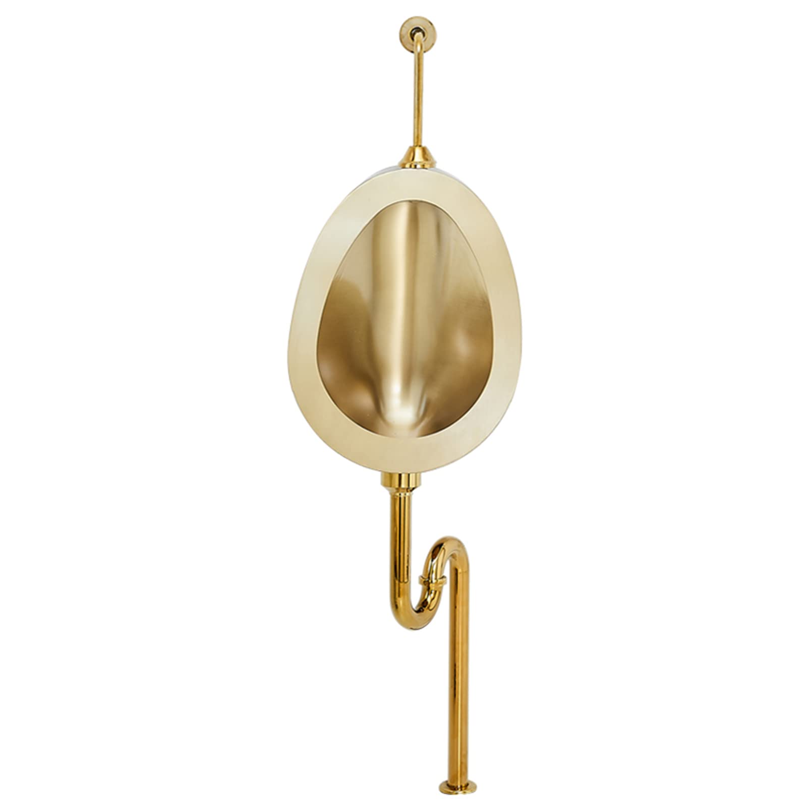 Buy Wall-ed Golden Stainless Steel Urinal, Men's Standing Urinal With ...