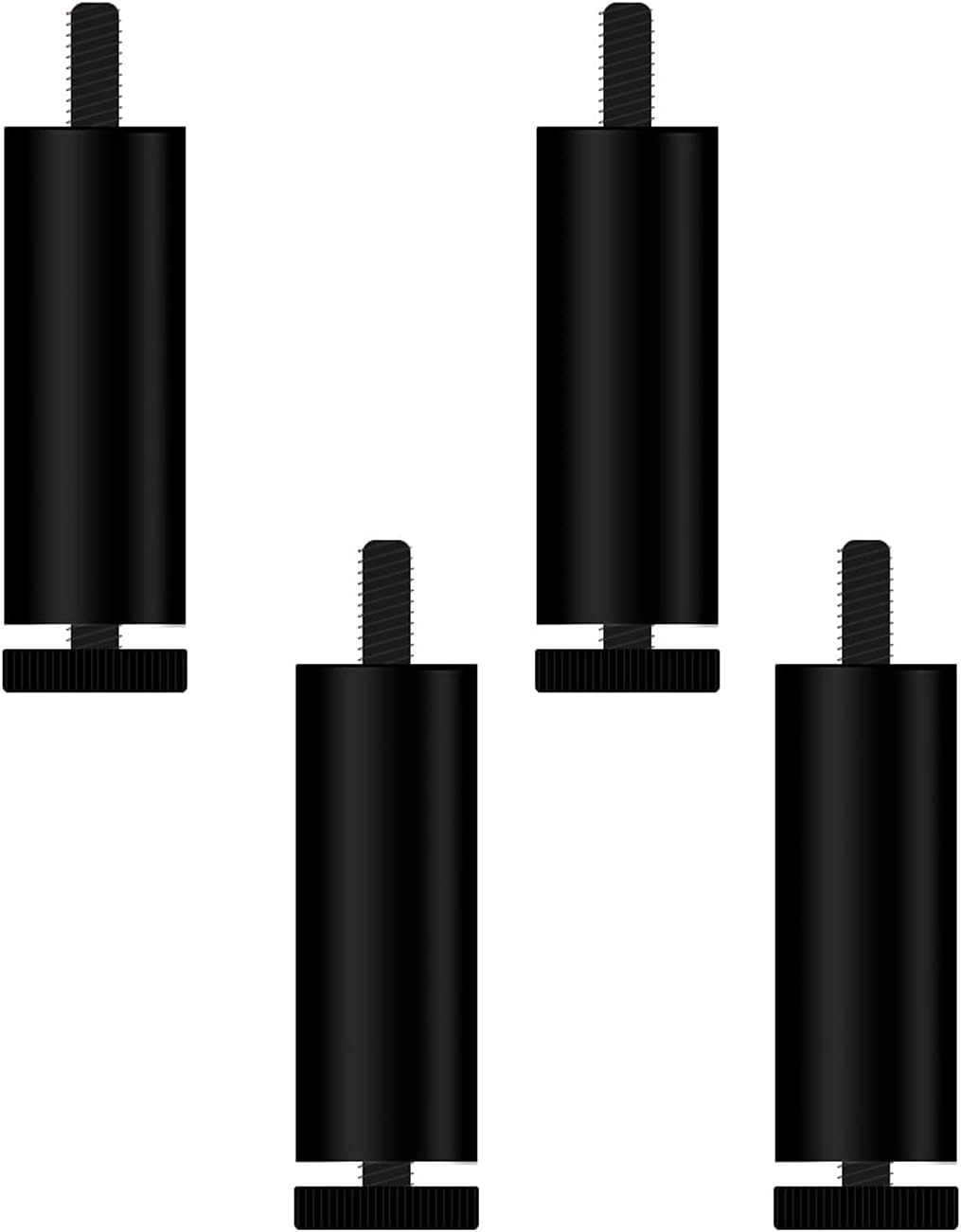 Amazon.com: OOCCO 4pcs Aluinu Alloy Furniture Legs/Table Legs/Sofa Legs ...