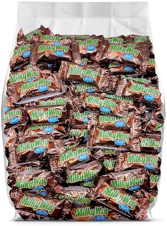 Amazon.com : Yummy Chew Milky Way Chocolate Candy Bars - Fun Size Milky ...