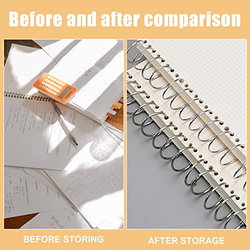 Snapklik.com : 3 Inch Loose Leaf Binder Rings, Metal Book Rings Easy To ...