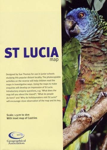 St. Lucia Map : Thomas, Sue, Henry, Linzi: Amazon.in: Books