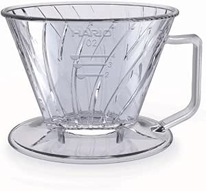 Amazon.com: Hario Pegasus Flat Bottom Dripper, Size 02, Clear : Home ...